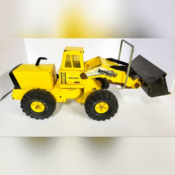 Tonka | Toys | 98 Vintage Tonka Turbo Diesel Front Loader Some Rust ...